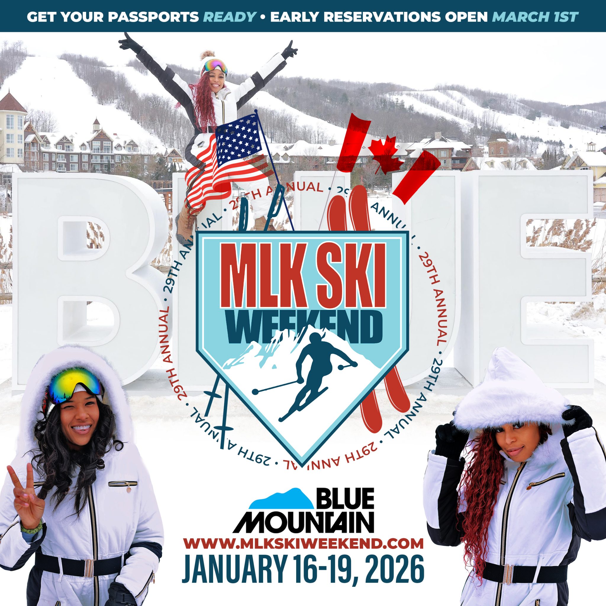 MLK Ski Weekend – MLK Ski Weekend at Blue Mountain in Canada
